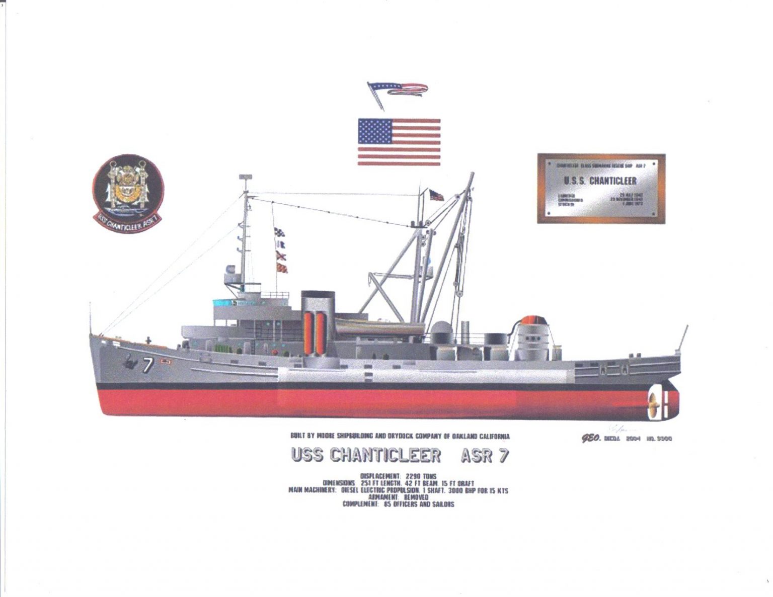 ASR – USS Macaw (ASR-11)